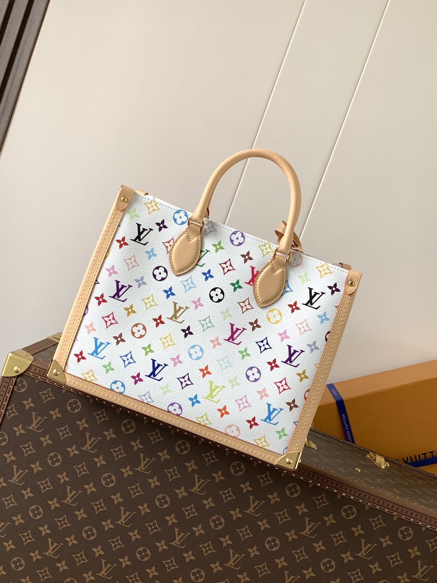 First Copy Louis Vuitton LV x TM OnTheGo MM - Fake Lux Shop